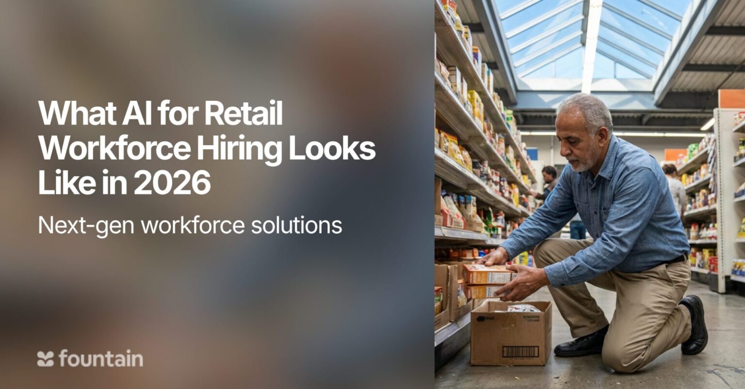 What AI for Retail Workforce Hiring Looks Like in 2026 - Fountain
